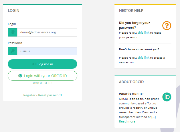 Login | Documentation